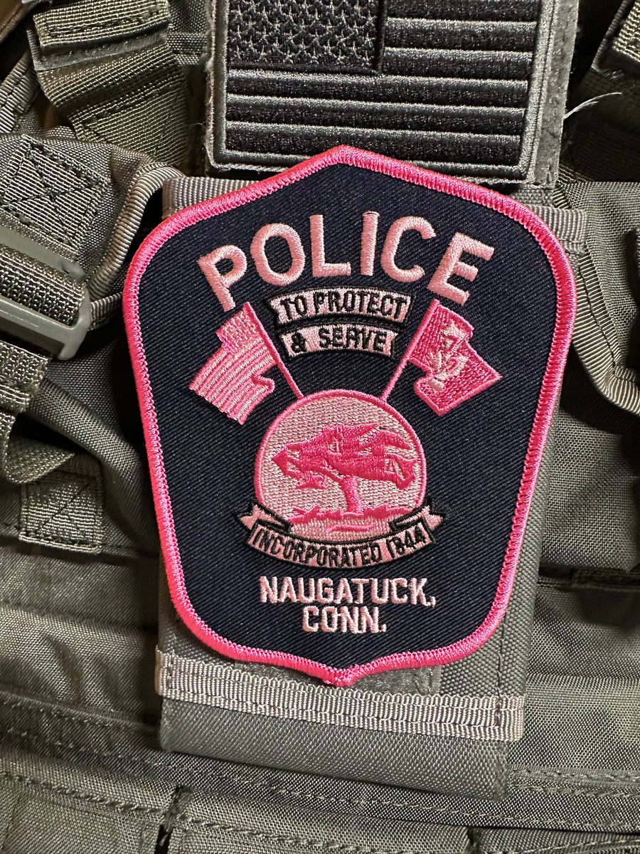 Naugatuck PD Patch PINK – 2nd Armament Apparel Co.