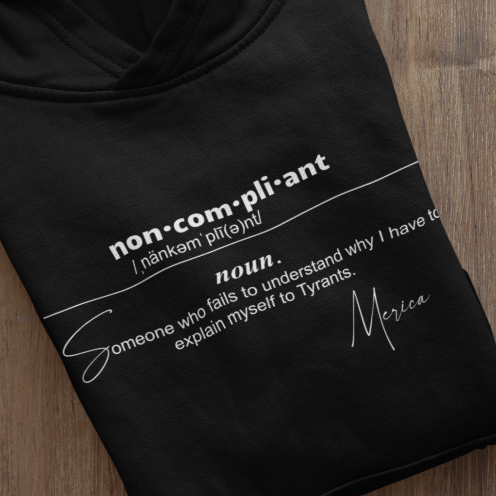 Non-Compliance Hoodie – 2nd Armament Apparel Co.